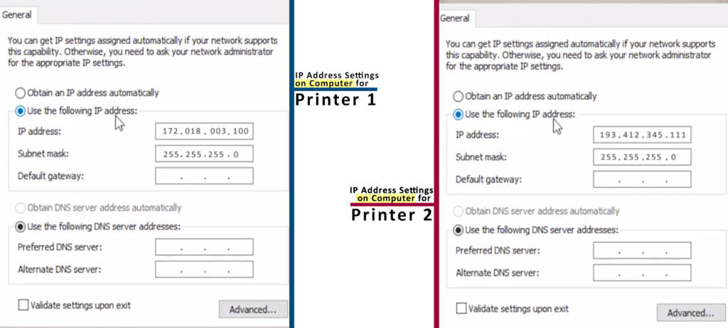 How Do I Set My Printer's IP Address? – Signwarehouse