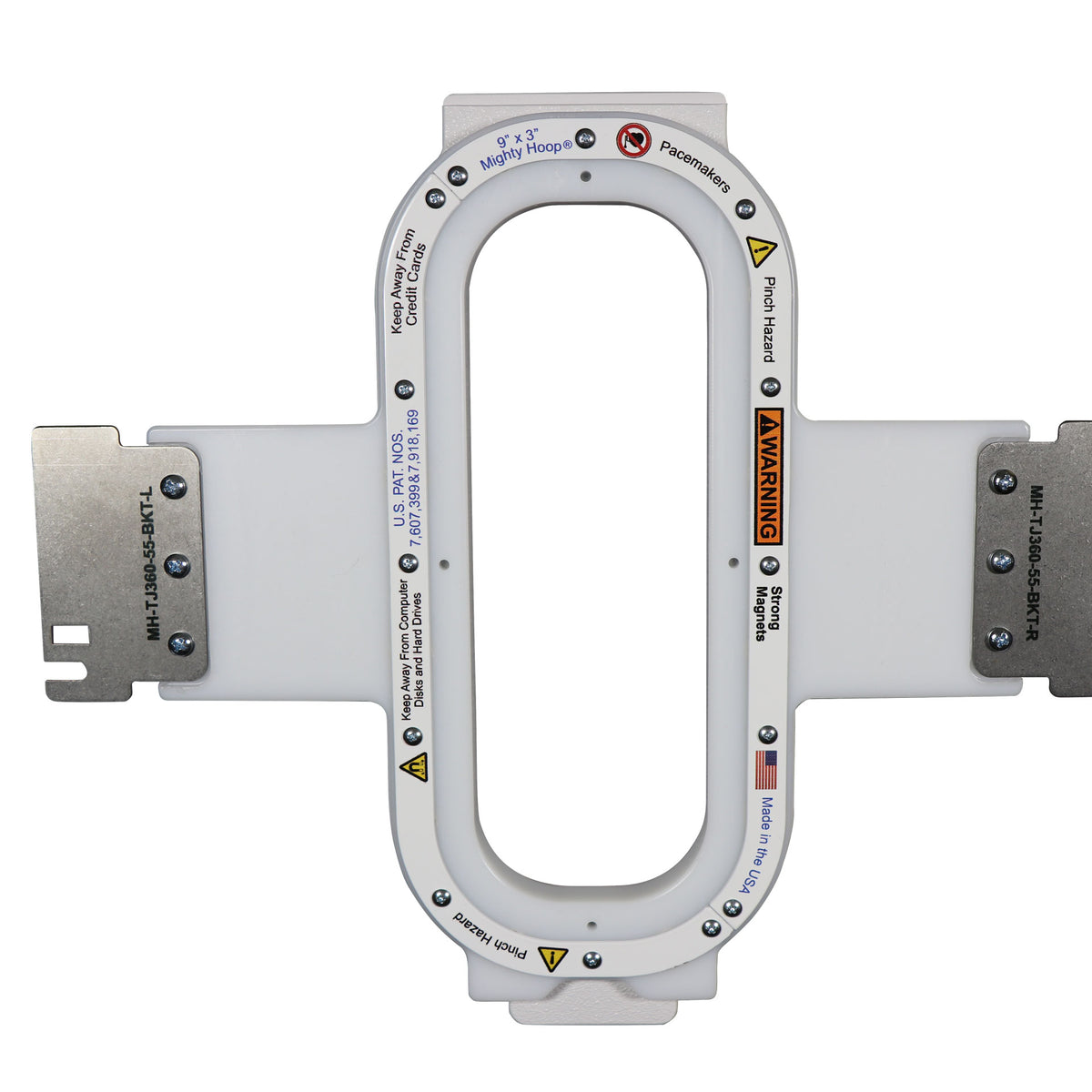 Mighty Hoop for SWF Embroidery Machines - 9 In x 3 In – Signwarehouse