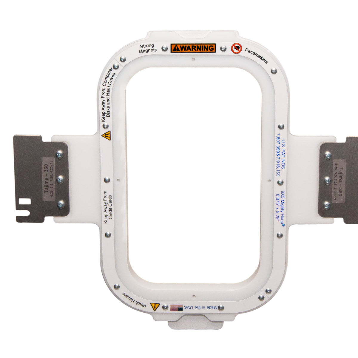 Mighty Hoop for SWF Embroidery Machines - 9 In x 5 In – Signwarehouse