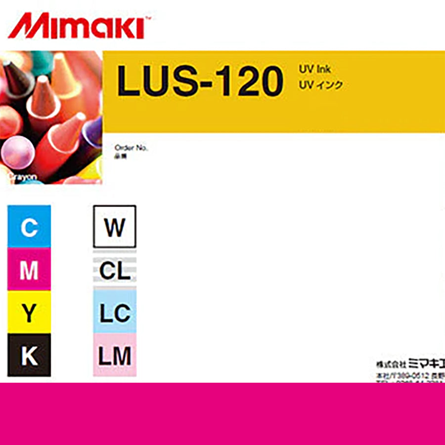 Mimaki LUS-120 UV Curable Inks - 250 ml | SignWarehouse