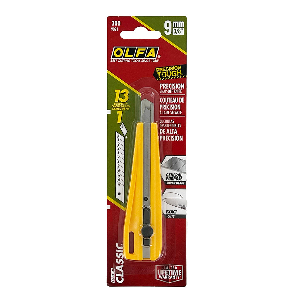 OLFA 300 9mm Rachet-Lock Precision Utility Knife – Signwarehouse