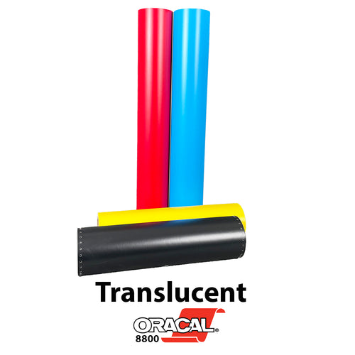 Oracal 8800 Translucent Premium Cast Vinyl - 48 in x 10 yds | SignWarehouse