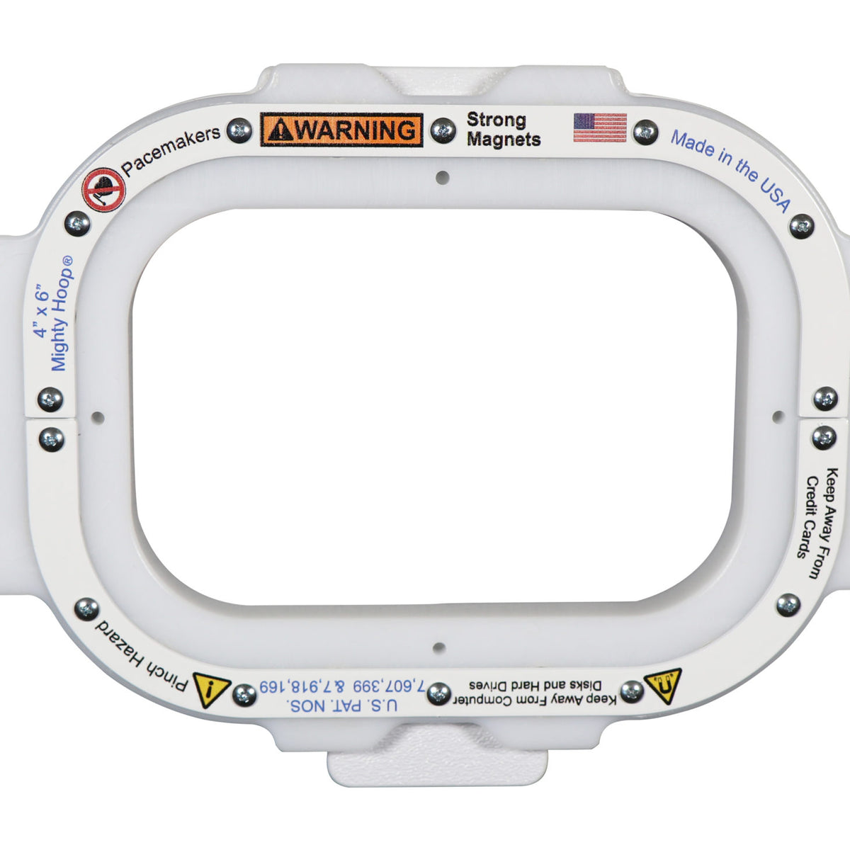 Mighty Hoop for SWF Embroidery Machines - 4 In x 6 In – Signwarehouse