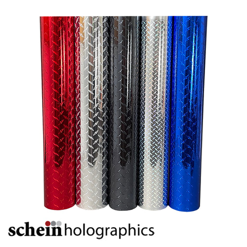 Diamond Plate Holographic Vinyl by Schein Holographics | SignWarehouse