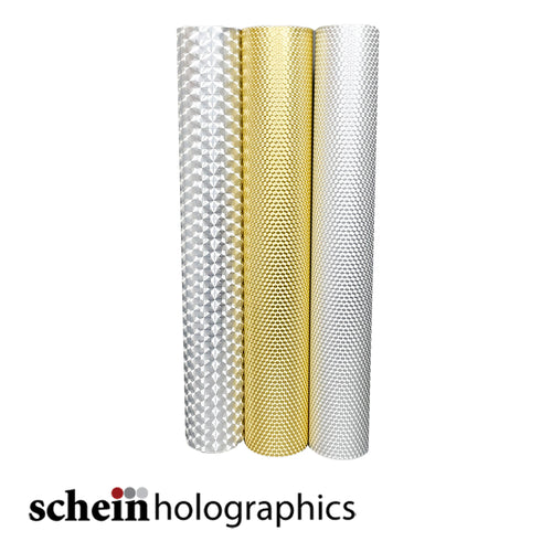 Engine Turned Holographic Vinyl by Schein Holographics | SignWarehouse