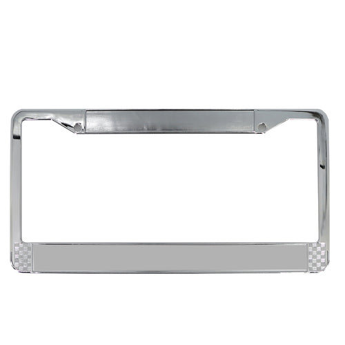 Chrome Metal License Plate Holder - Chrome | SignWarehouse
